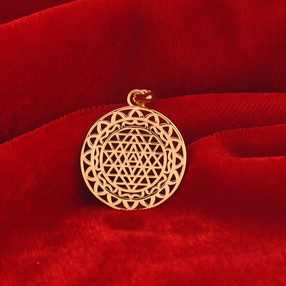 Shree Chakra 22K Gold Pendant – Self Love Jewels